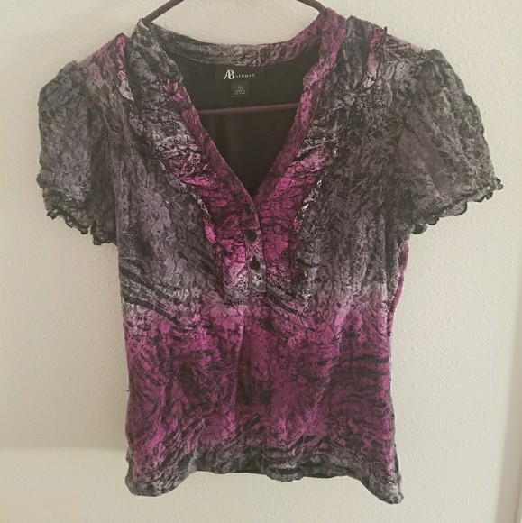 AB Studio | Tops | Gorgeous Lacy Top | Poshmark